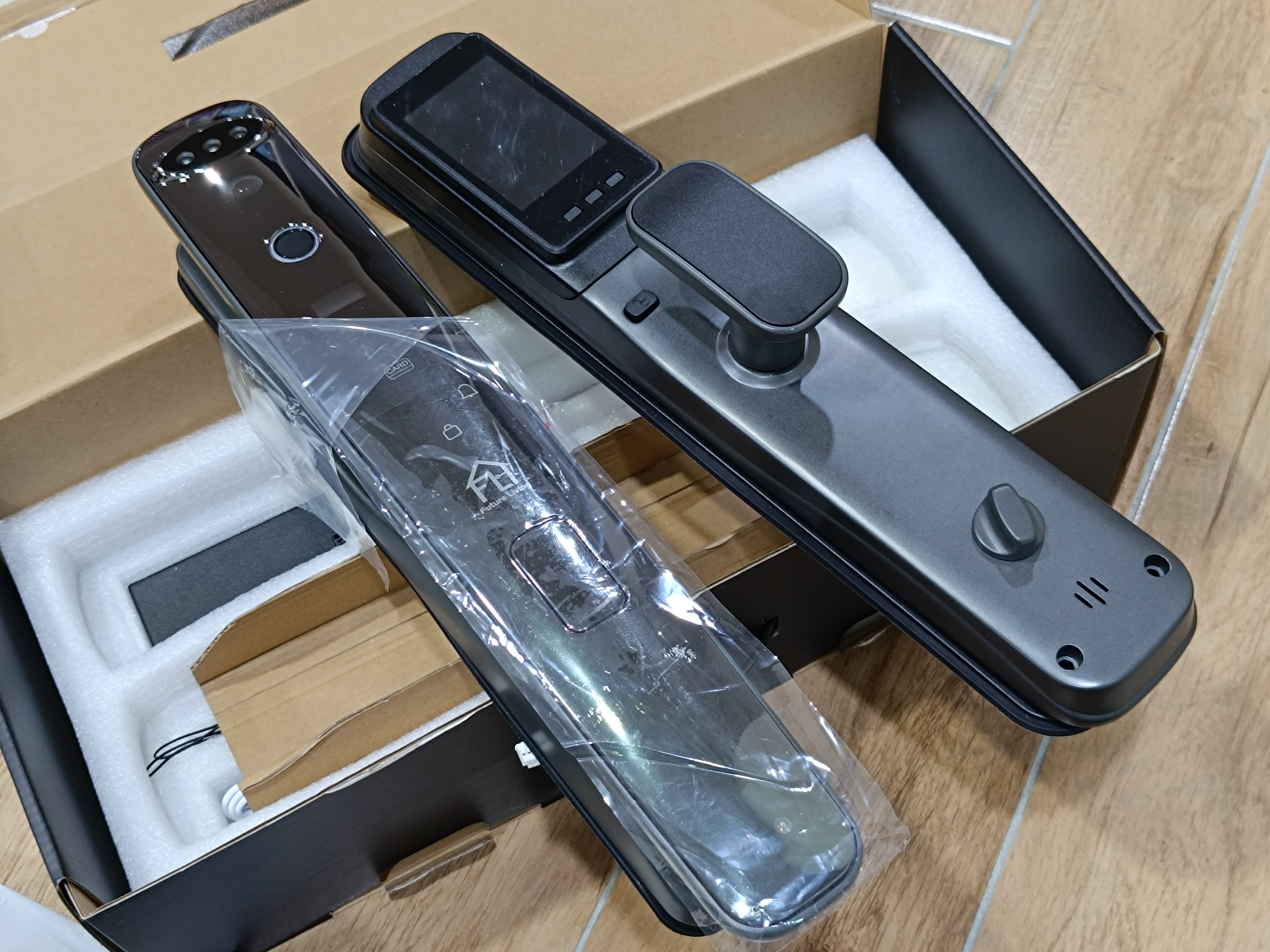 【開箱】安固智能 A003M-3D 人臉辨識全自動鎖